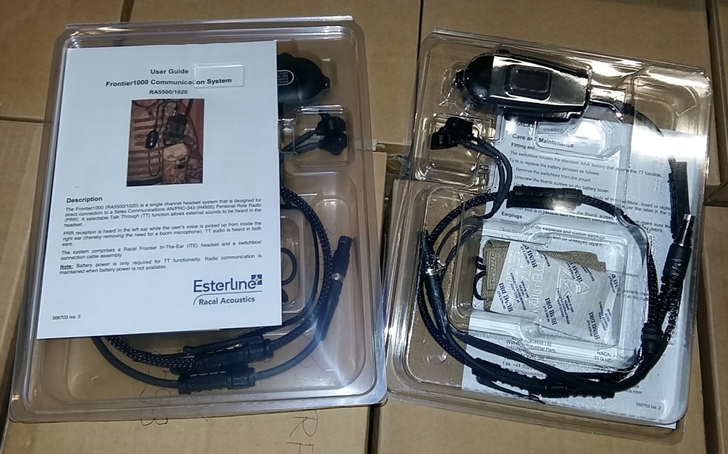 Esterline Racal Acoustics Frontier 1000 communication systems x200