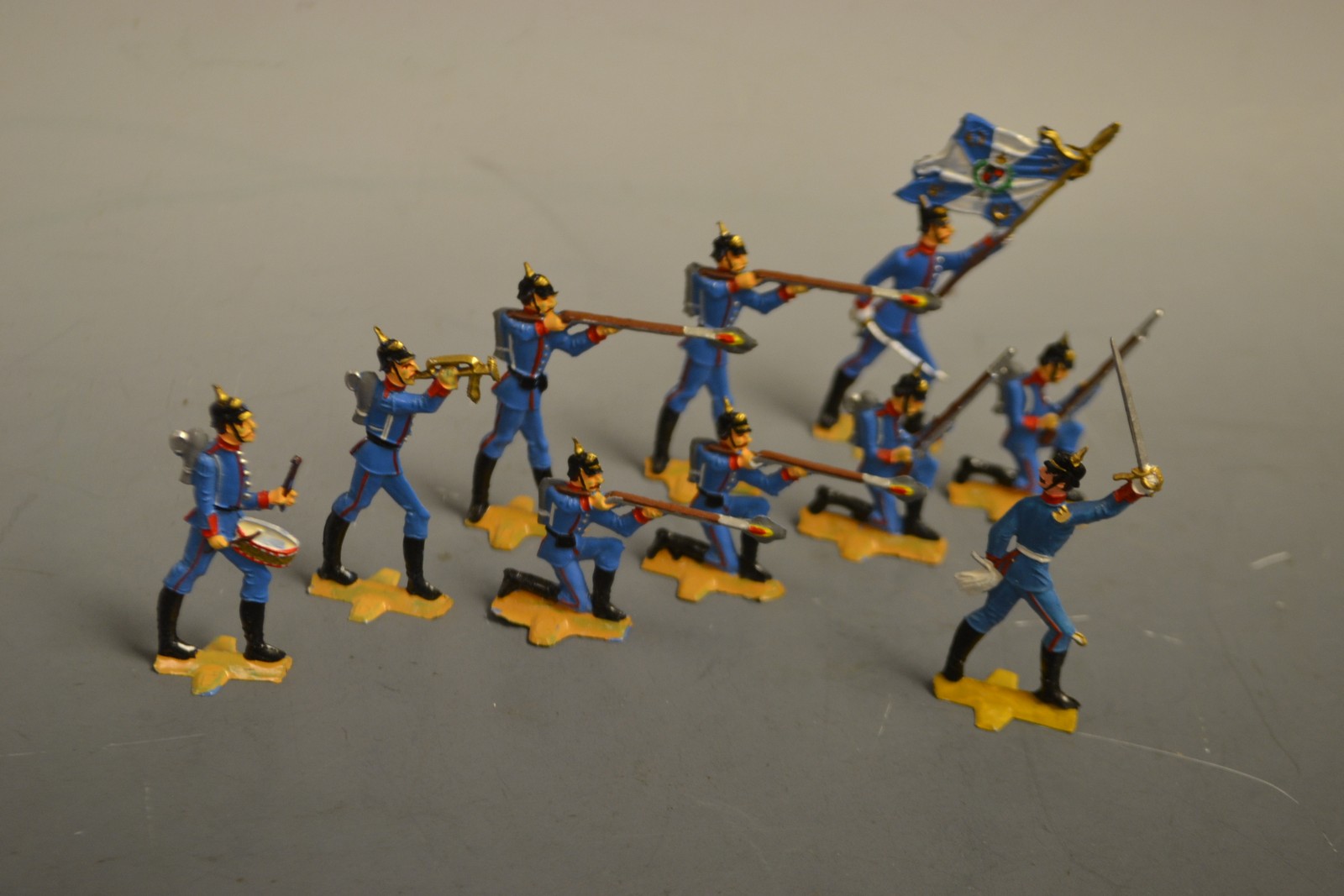 Berliner Zinnfiguren [Potsdamer Zinnsoldaten], modern German replica ...