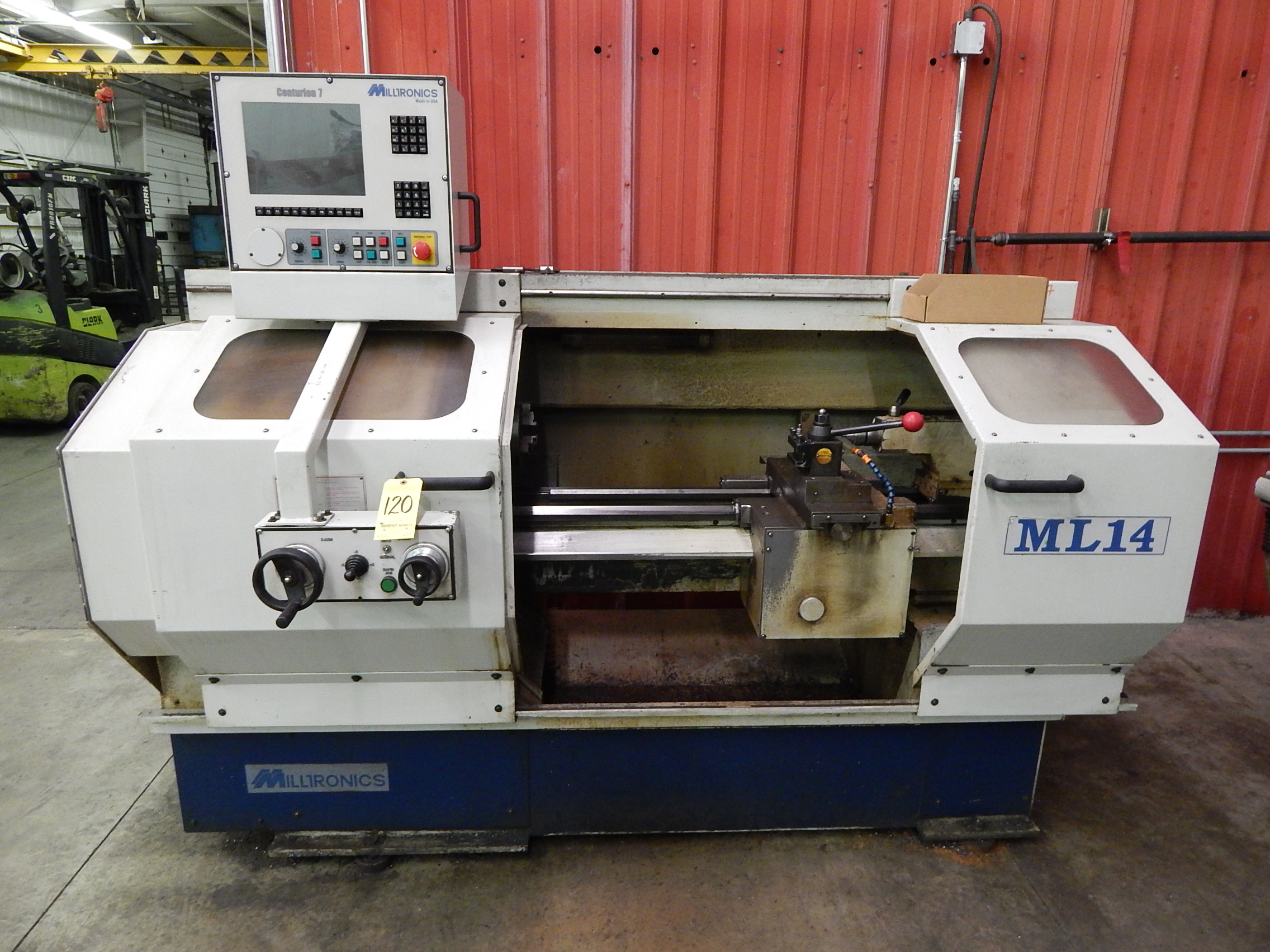 Milltronics Model ML-14 CNC Tool Room Lathe, s/n 8397, New 2008 ...
