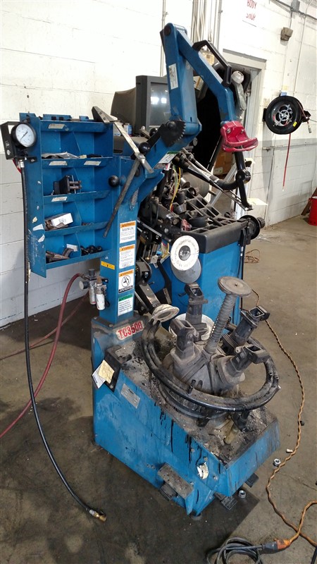 Hunter TC3500 (Butler 10533) Tire Changer s/n 06569