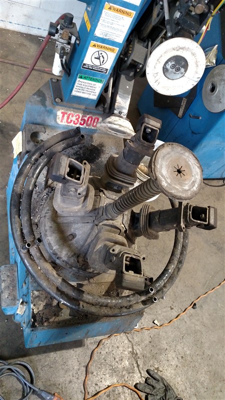 Hunter TC3500 (Butler 10533) Tire Changer s/n 06569