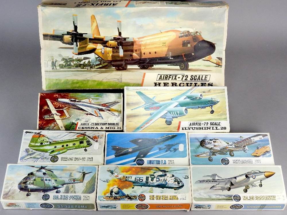 Vintage Airfix 1/72 Jet Airfix Kits, Red Stripe boxes: Lockheed C-130K ...