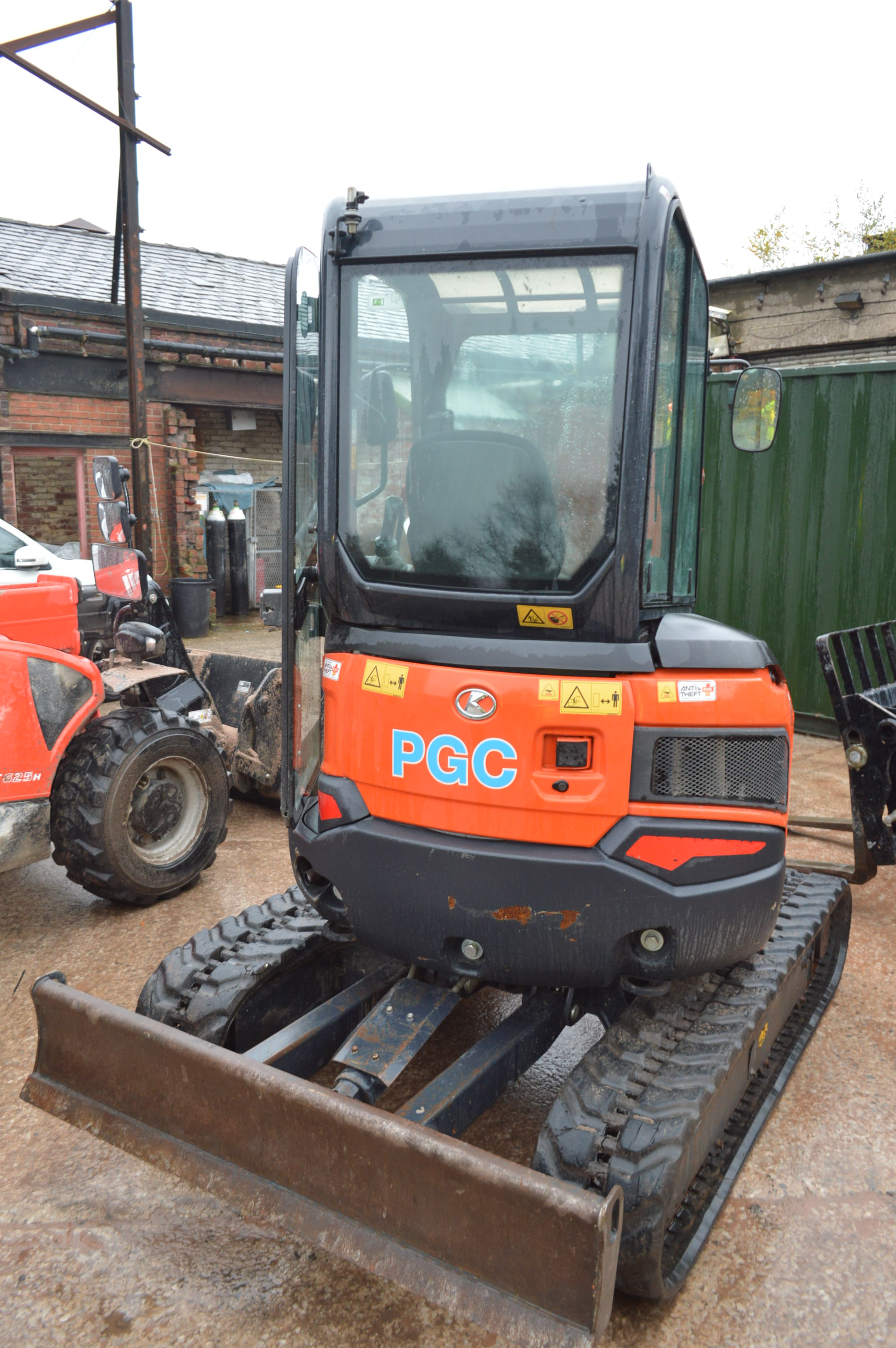 Kubota U27-4 Tracked Mini Excavator, serial no. 62350, year of ...