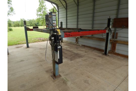 Rotary Model SM122-8, Four Post Rotary Lift, 12,000 lb. Capacity, 230V ...