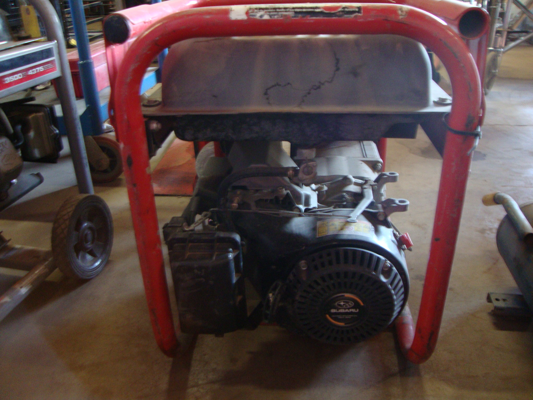 HUSKY 3650 WATT GENERATOR, POWERED BY SUBARU