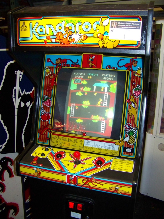 KANGAROO CLASSIC ARCADE GAME ATARI Item is in used condition. Evidence ...