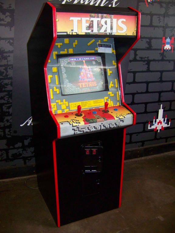 TETRIS CLASSIC ATARI ARCADE GAME 19" L@@K!! Item is in used condition ...