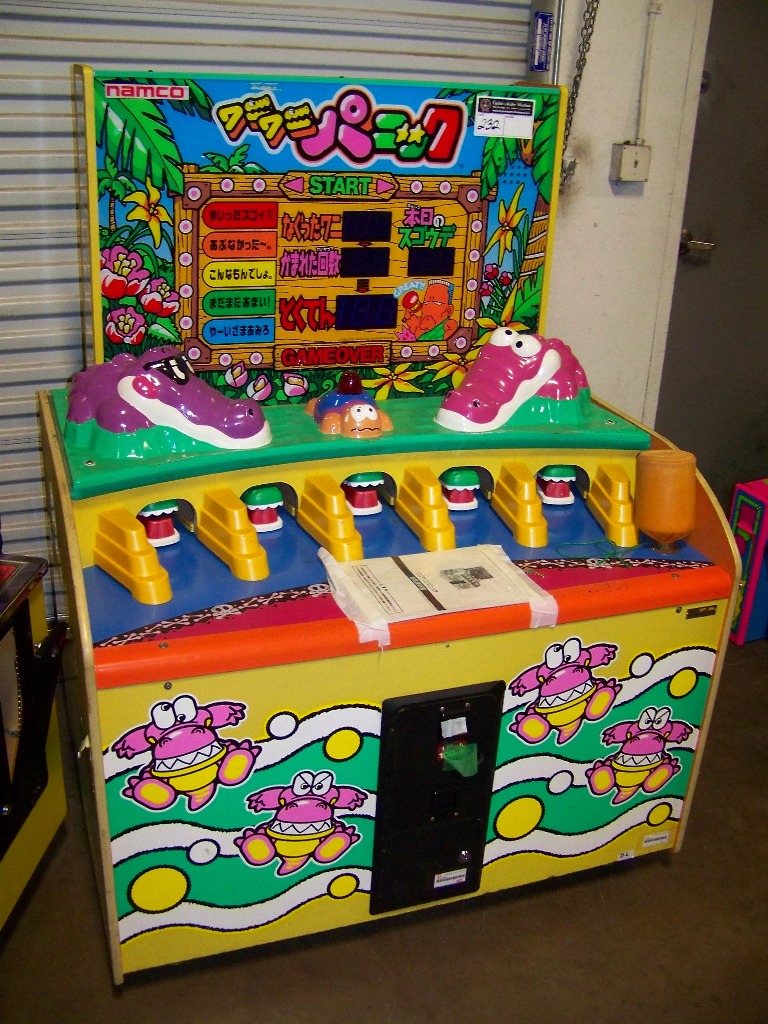 WACKY GATORS 2 WANI WANI ARCADE GAME Item is in used condition ...