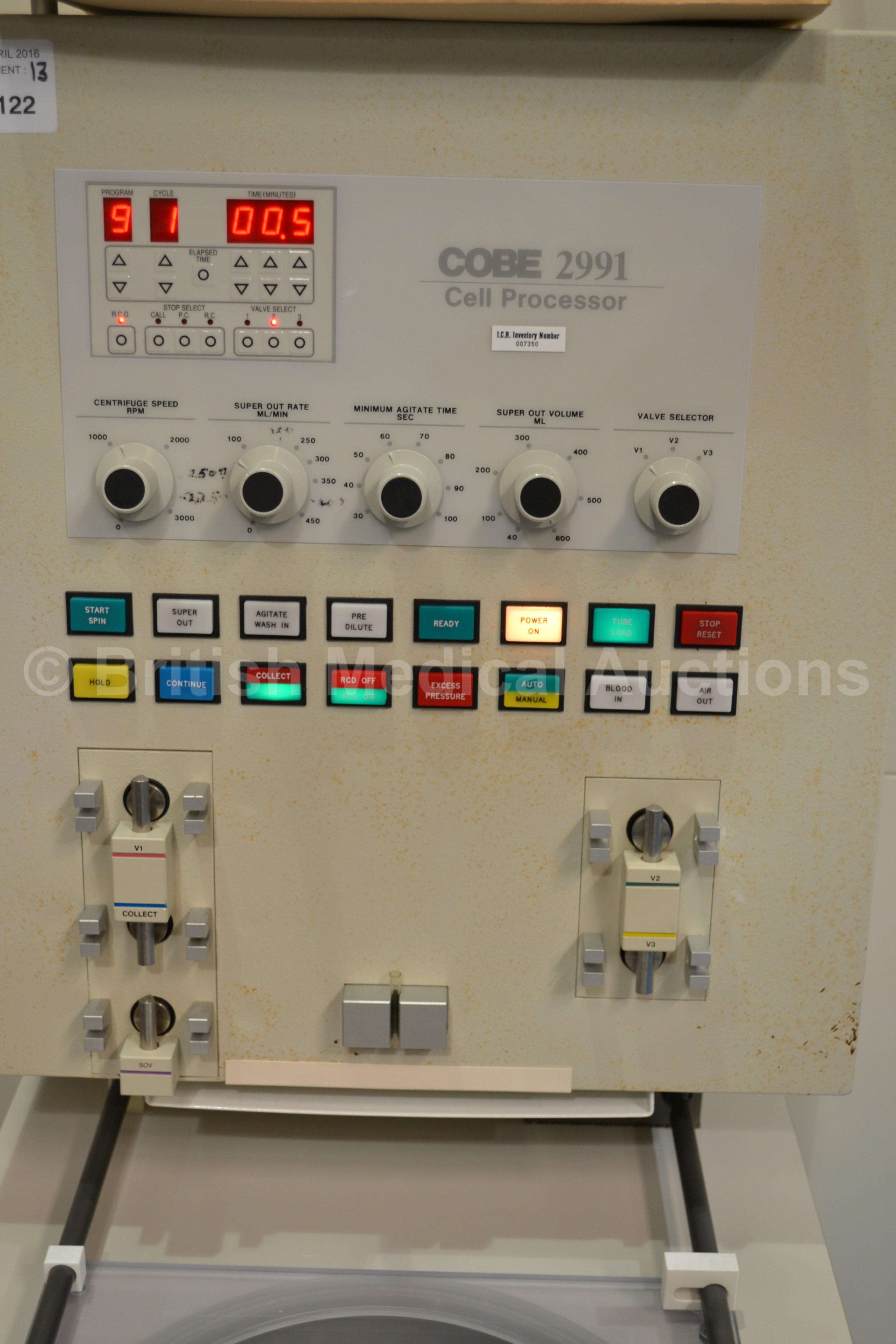 Cobe 2991 Cell Processor (Powers Up)