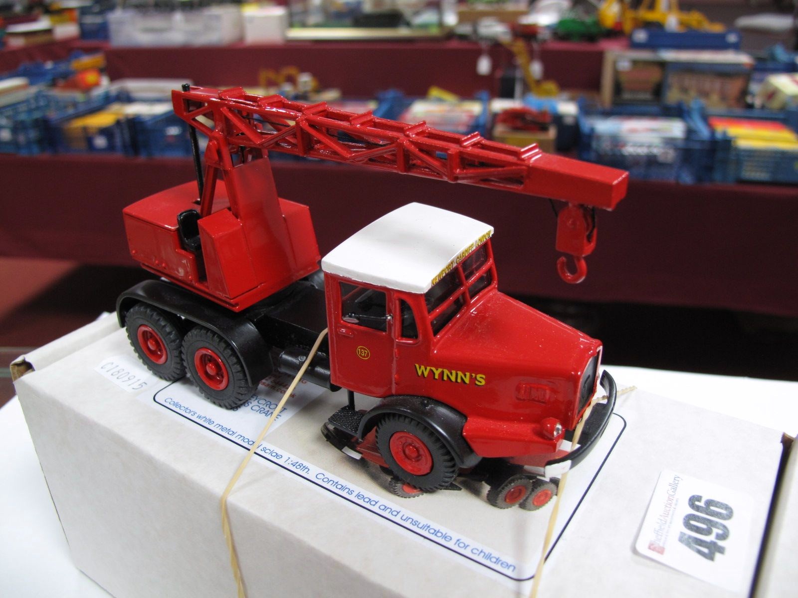 * An ASAM 1:48th Scale White Metal Model of a Thornycroft Amazon Coles ...