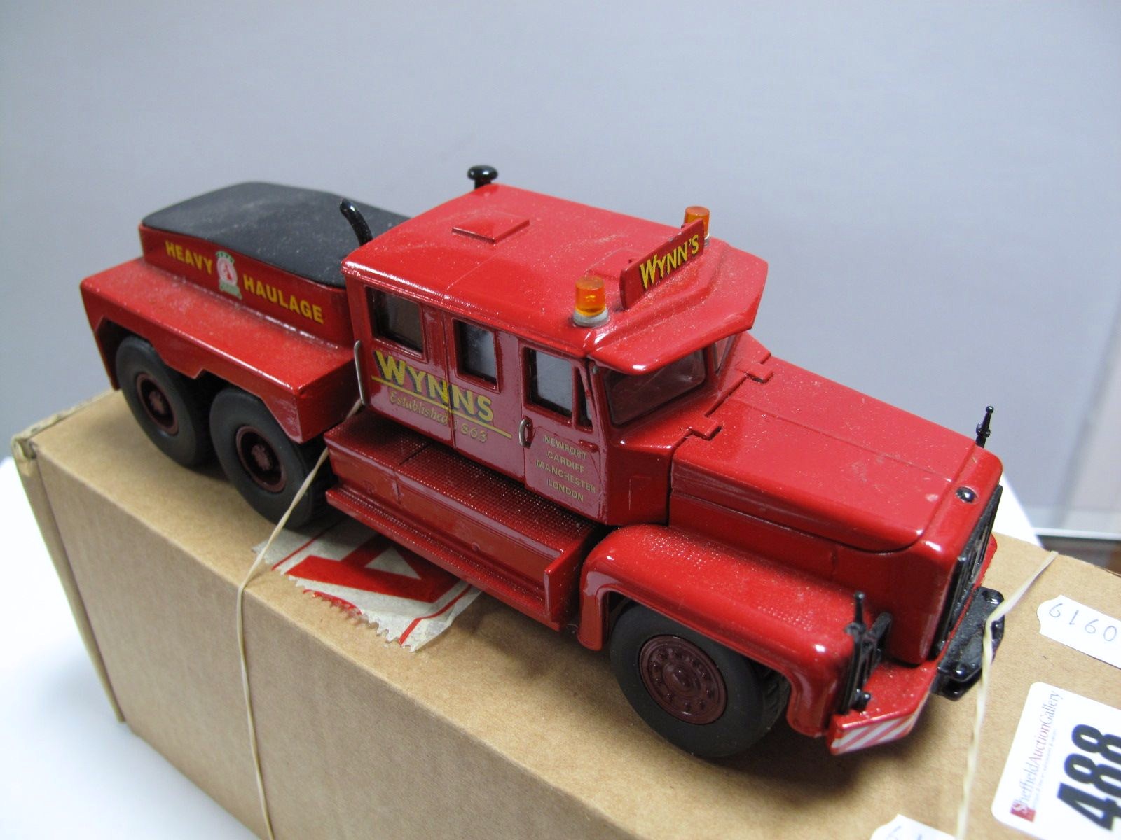 * A Sun Motor Company 1:48th Scale White Metal Model of a Rotinoff ...