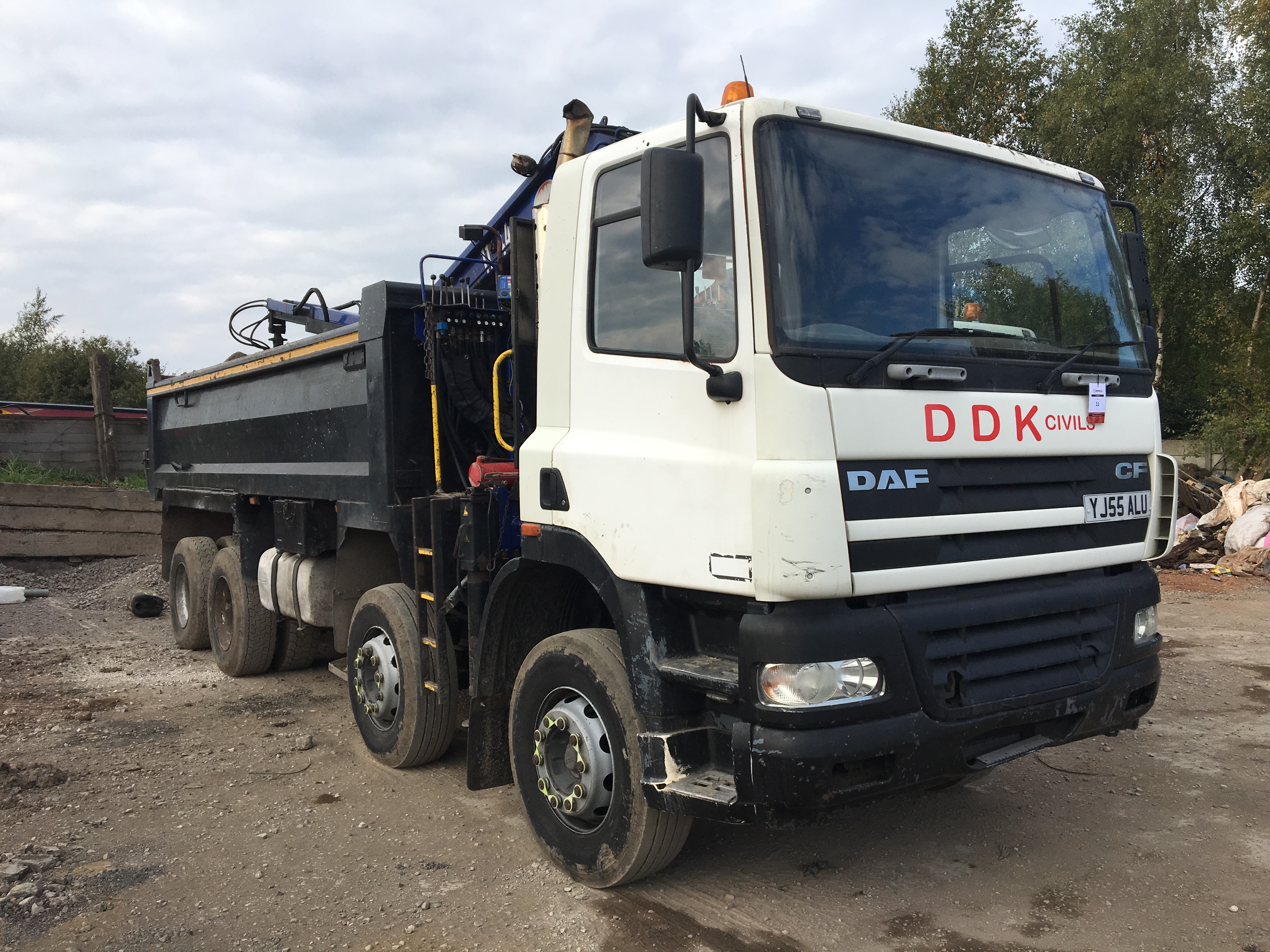 (2006) DAF CF 85.340, 12580cc, Diesel, Tipper, 8 x 4, 32,000kg, Multi ...