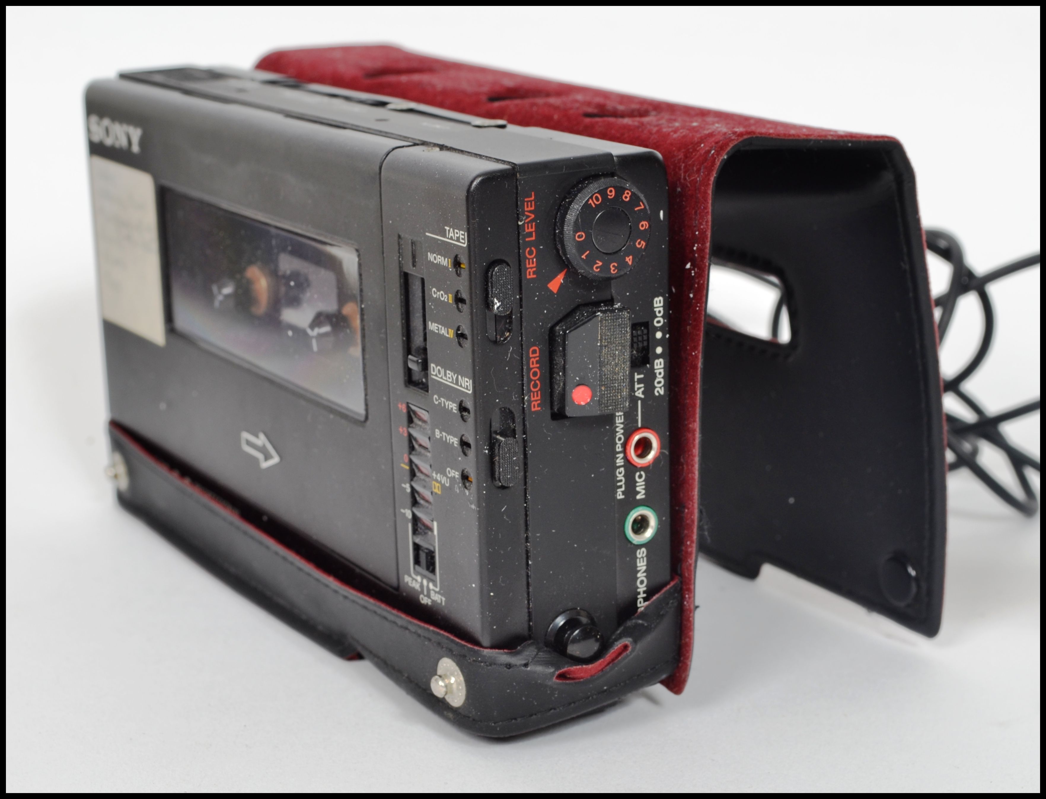 Sony professional Walkman recorder WM -D6C with microphone and original ...