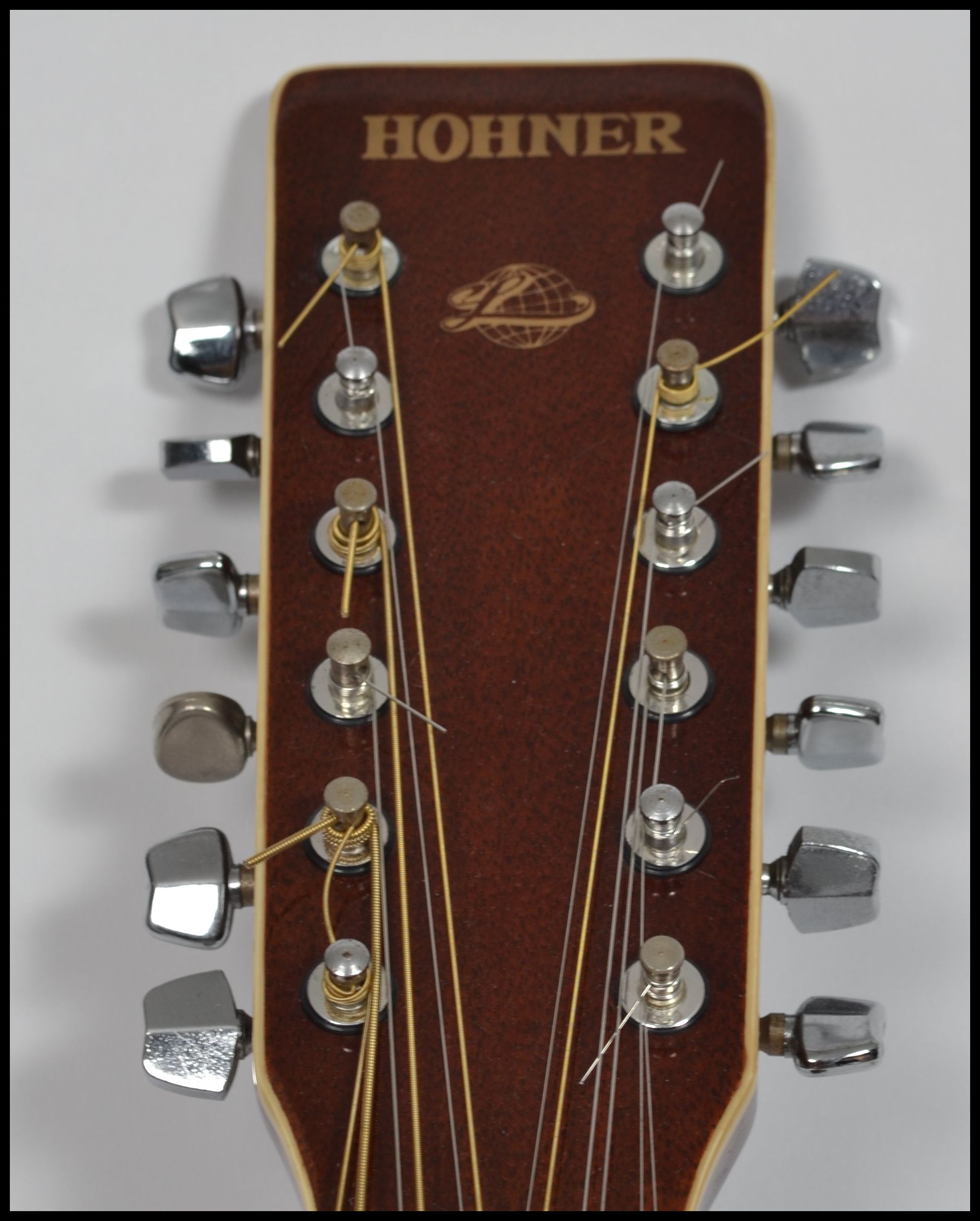 A vintage Hohner Leyanda 12 string acoustic guitar Model No. LW1200N ...