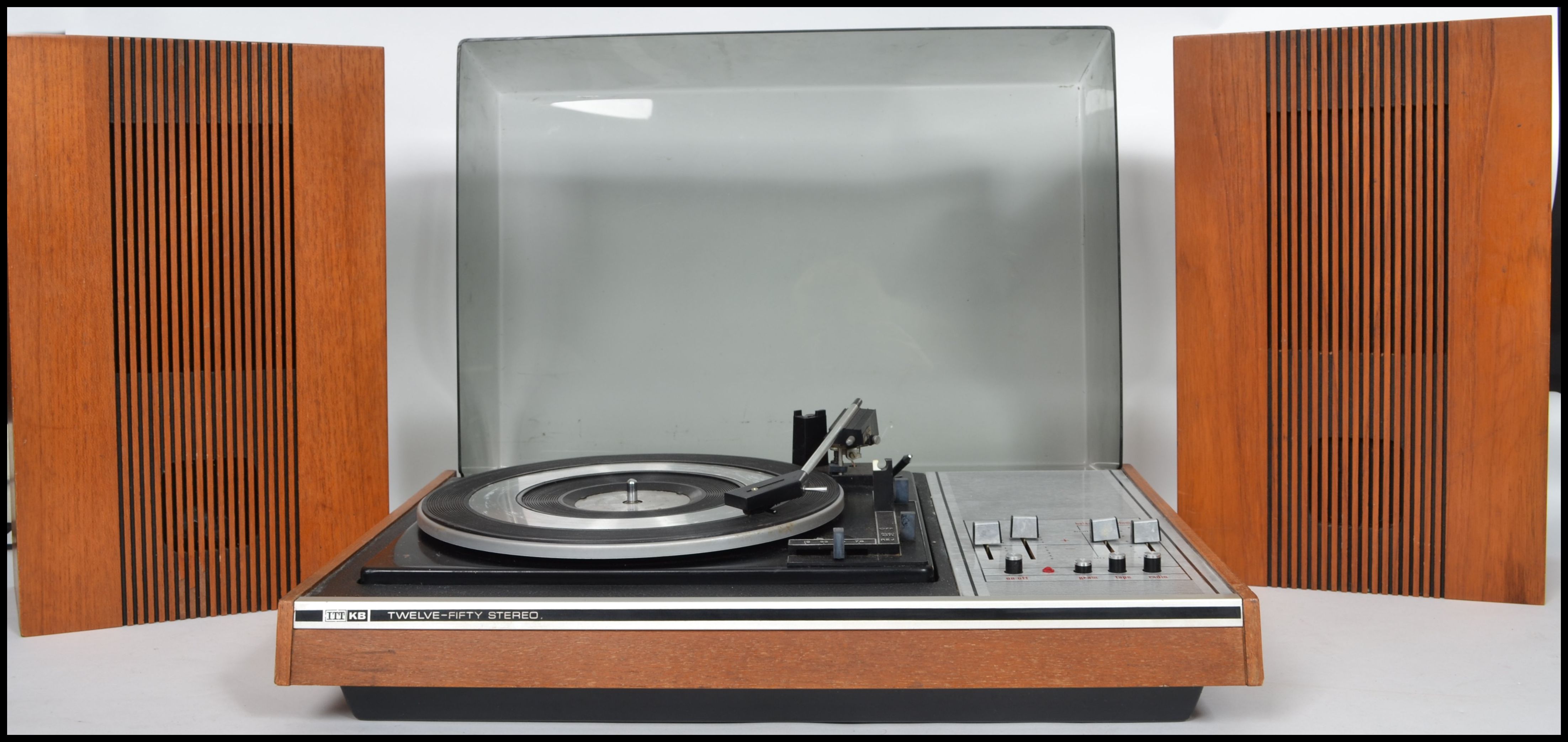 A stunning vintage retro ITT KB twelve fifty stereo Record Player with ...